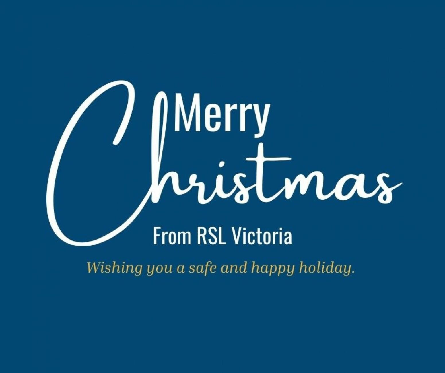 RSL Victoria Christmas & New Year Break